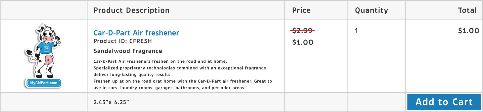 Shopping Cart | My GM Part