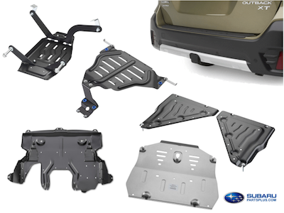 Genuine OEM Subaru Scrape Guards | Subaru Parts Plus