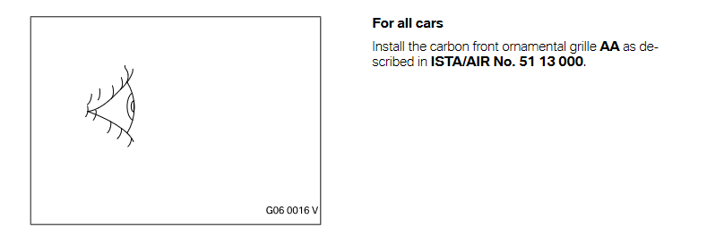 Bmw M Performance Carbon Fiber Front Grille 51-71-2-467-265 | OEM Parts ...