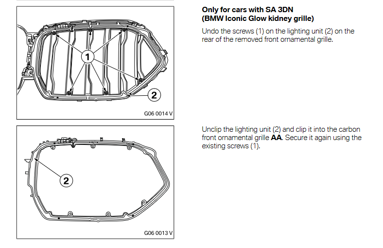 Bmw M Performance Carbon Fiber Front Grille 51-71-2-467-265 | OEM Parts ...