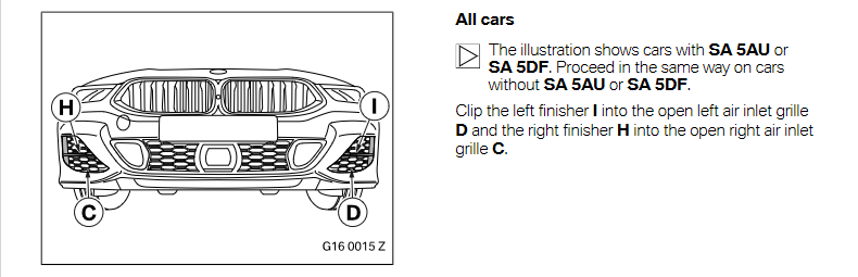 2020-2025 BMW Bmw M Performance Carbon Fiber Air Intake Grille ...