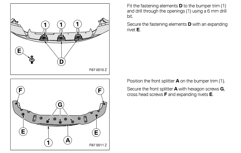 Bmw Oem M2 Cs Carbon Fiber Front Lip 51118078455 | OEM Parts & Accessories