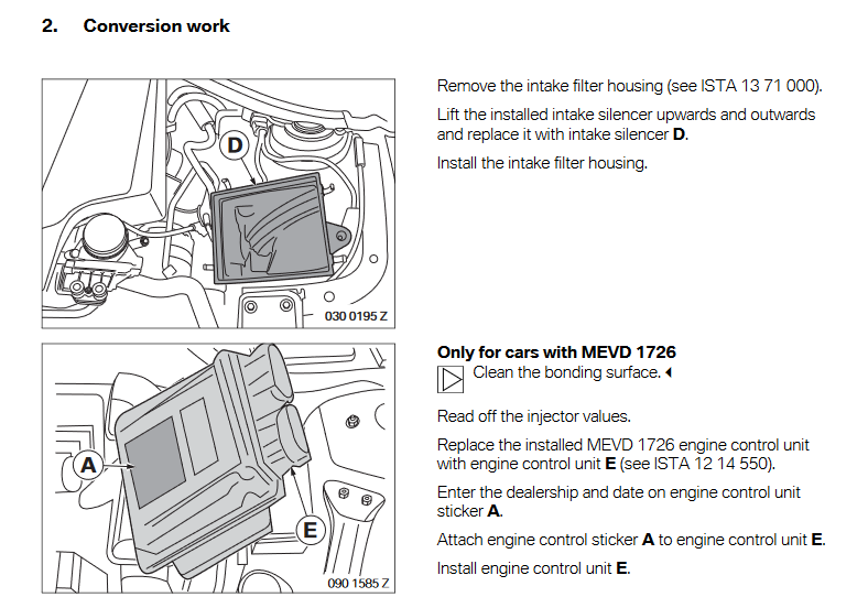 2014-2016 BMW BMW M PERFORMANCE POWER KIT - 335i/435i 11-12-2-353-337 ...
