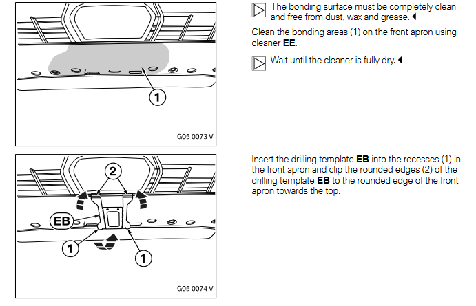 Bmw Oem M Performance Front Lip Attachment In Carbon Fiber - Left 51-19 ...