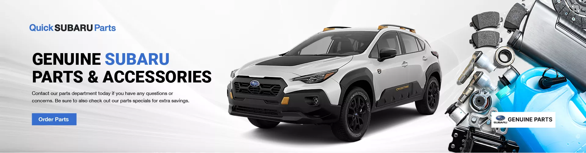 Quick Subaru Parts | OEM Subaru Parts & Accessories | Manufacturer Warranty