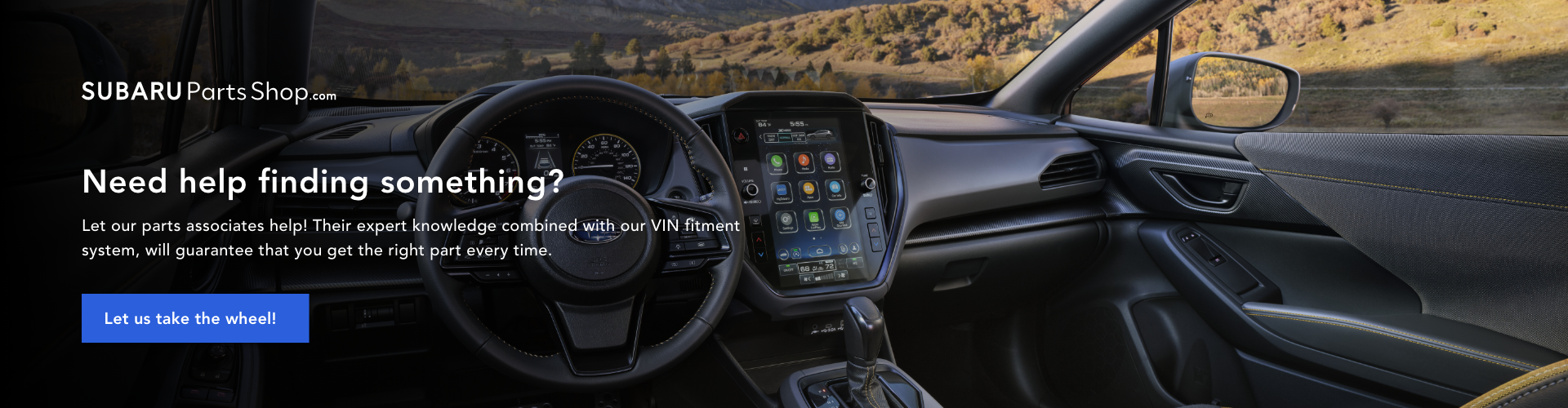 Subaru Parts Shop | OEM Subaru Parts & Accessories | Manufacturer Warranty