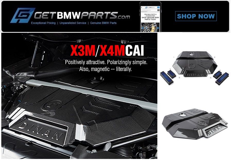 getBMWparts.com | New Dinan Cold Air Intake for F97/F98 X3M & X4M ...