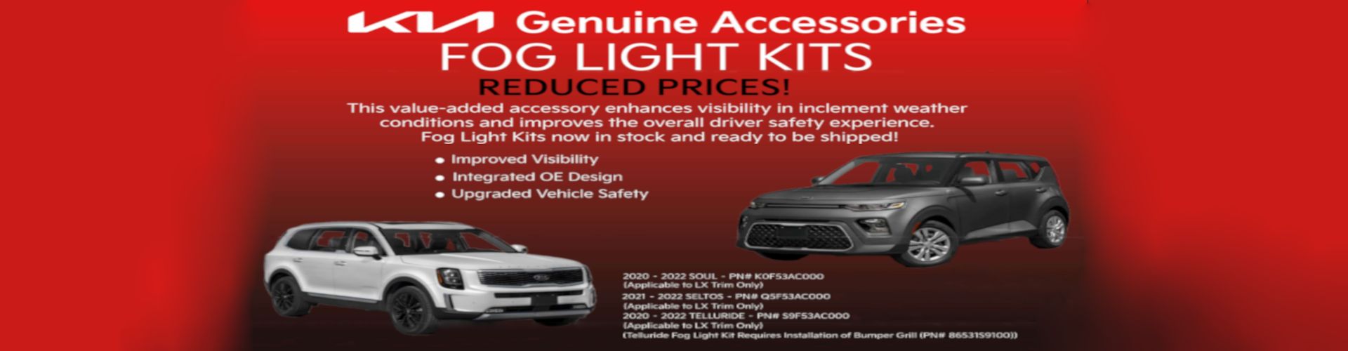 Purchase Genuine Kia Parts & Accessories | Kia Automotive Parts